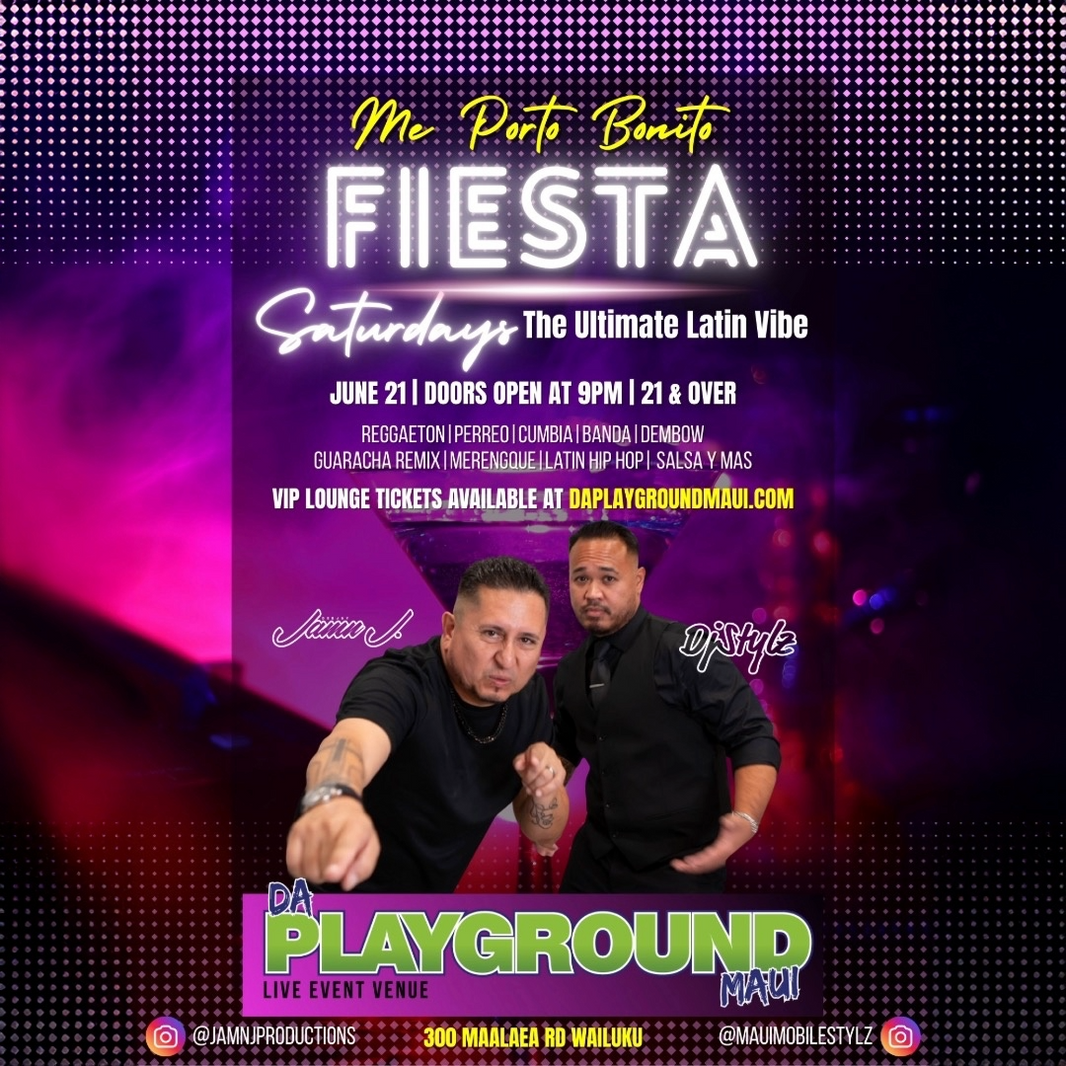 ALL EVENTS at da Playground Maui Nightlife, Live Music & Entertainment